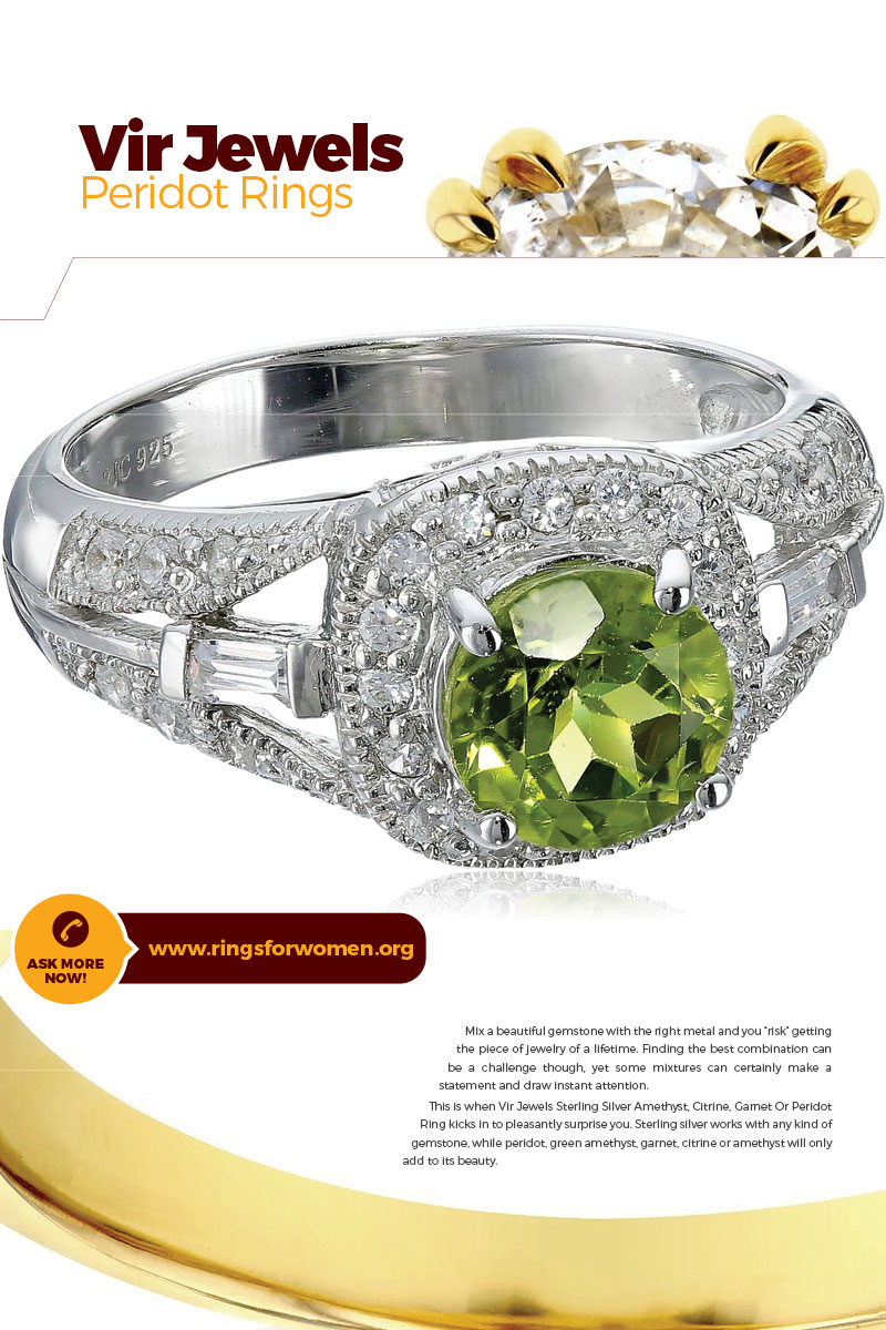 The Beautiful Green Peridot Rings: Always a Favorite