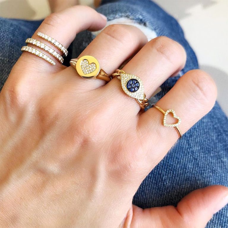 Diamond Heart Ring - Telling “I Love You” In A Different Way