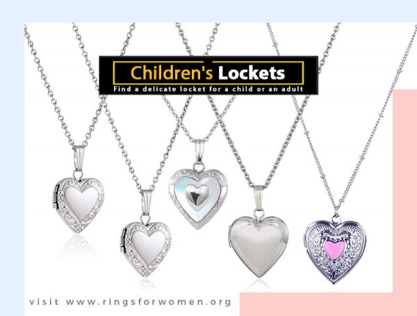 Shop for Children's Lockets | Find a delicate locket for a child or an ...